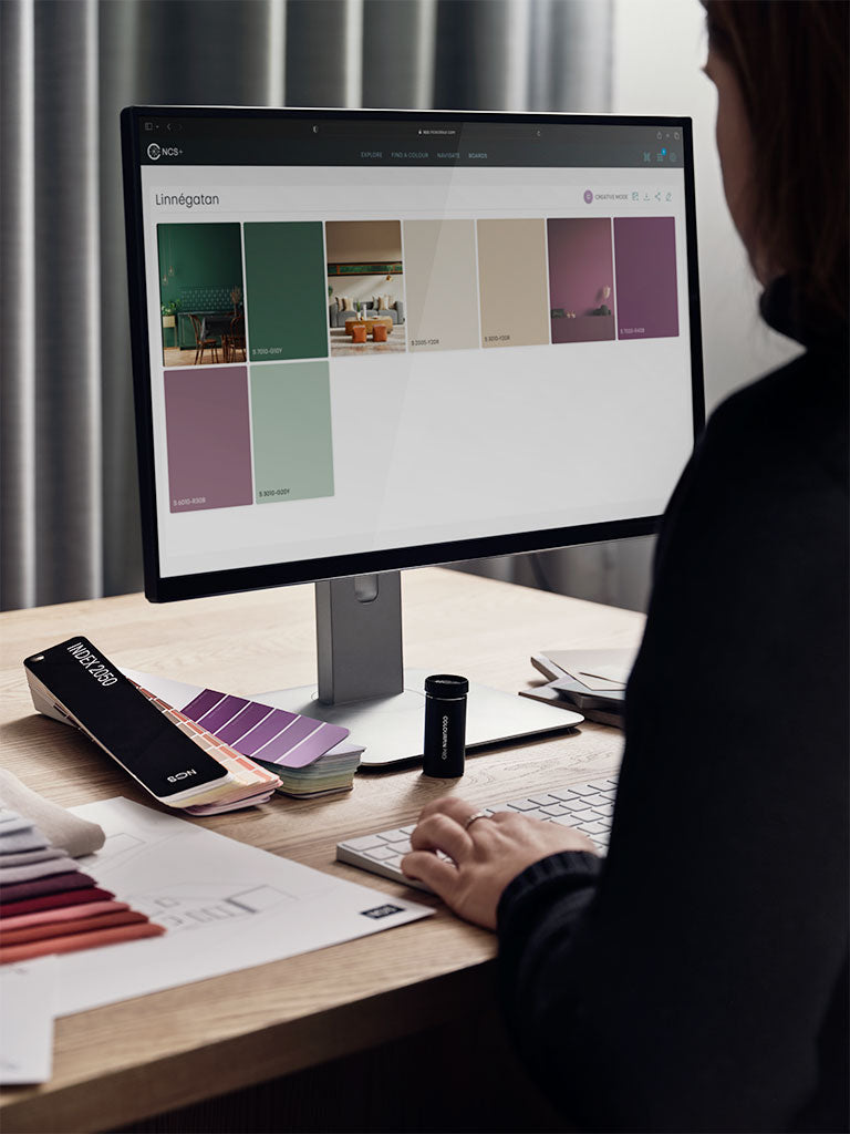 NCS färgkoder, digitala och fysiska premium färgverktyg – NCS Colour